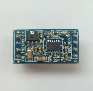 MMA7455 accelerometer example - Arduino Learning