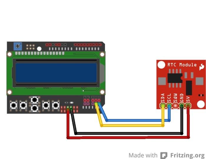 LCD clock project - Arduino Learning