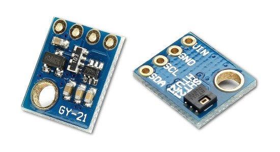 Sht21 Humidity And Temperature Sensor Example Arduino Learning 6119