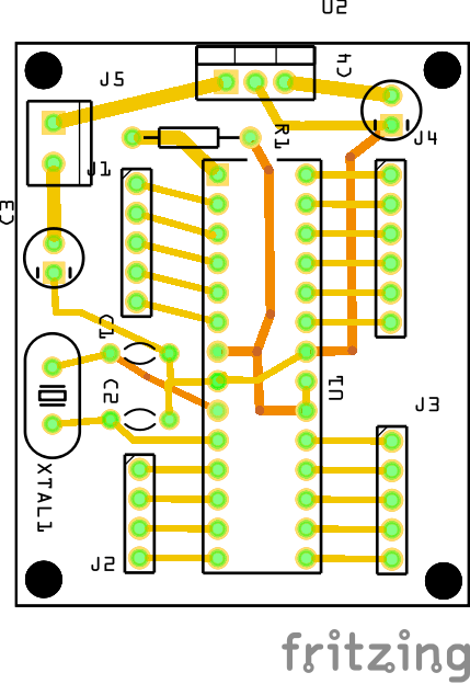 Barebones arduino with PSU onboard - Arduino Learning