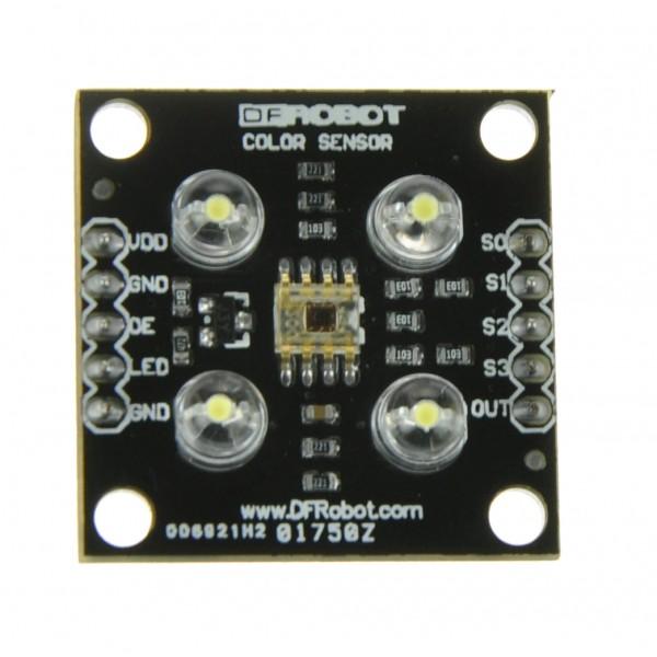 Arduino Tcs3200 Color Sensor Module Example Arduino Learning 9843