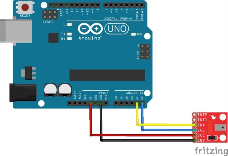 MPL3115A2 pressure sensor and Arduino example