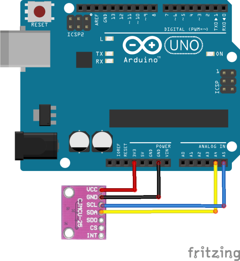 Arduino and LPS25H piezoresistive pressure sensor example - Arduino ...