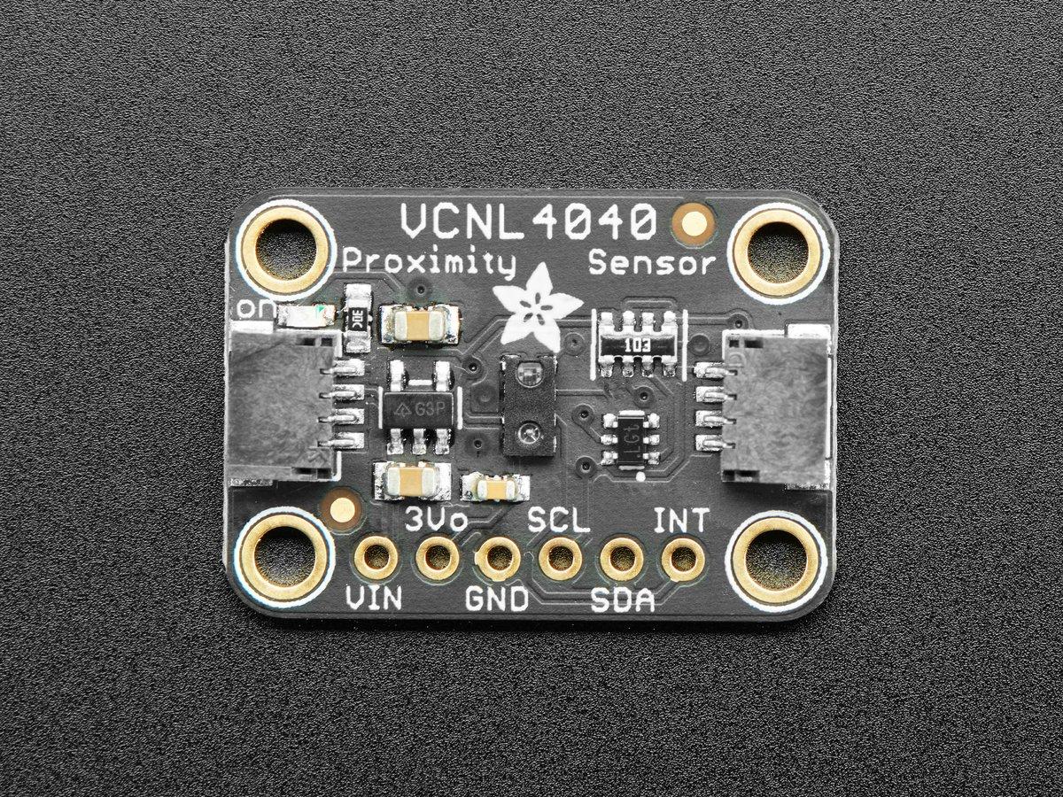 Arduino Uno and VCNL4040 Proximity and Ambient Light Sensor